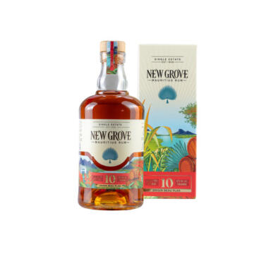 NEW GROVE RUM 10 YO - 700 ML 42%VOL - 20/Vin Mauritius
