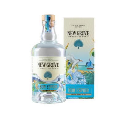 NEW GROVE RUM BON ESPOIR 700ML 40% - 20/Vin Mauritius